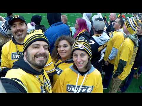 10/28/2018 Terrible Towel Unfurl at Heinz Field, Pittsburgh Steelers