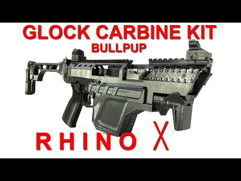 3D Printed Bullpup Glock Carbine Kit "Recover Tactical Pi X Wannabe"