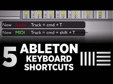 5 Ableton Live Shortcuts In Two Minutes – Synthtopia