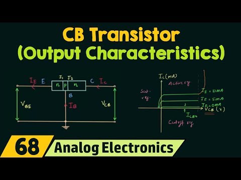 Learn CB Transistor Output Characteristics - Mind Luster