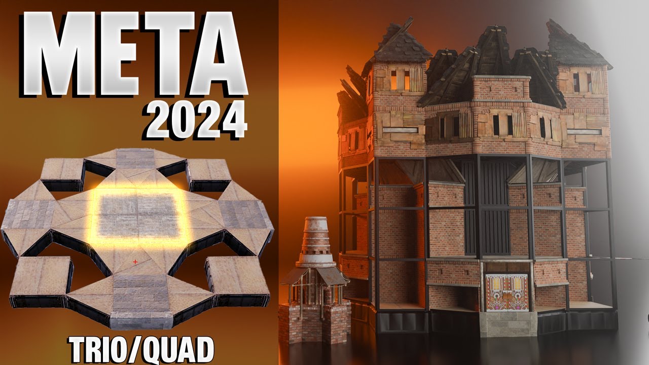 The TITAN - *ULTIMATE* Trio/Quad base design Rust 2024