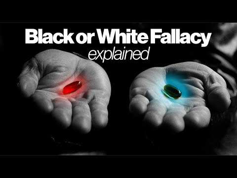 The Black or White Fallacy Explained in 2 Minutes