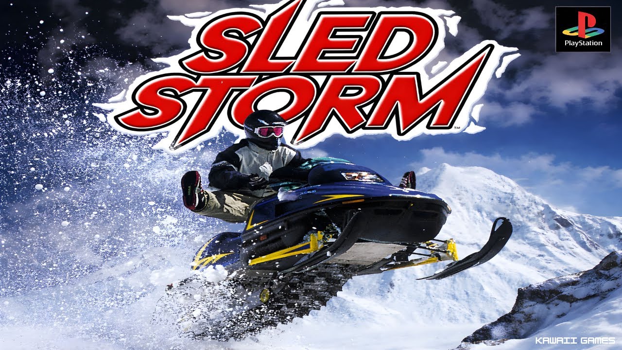 Sled Storm | PS1 | Gameplay Walkthrough Longplay FULL GAME [4K60ᶠᵖˢ UHD🔴]