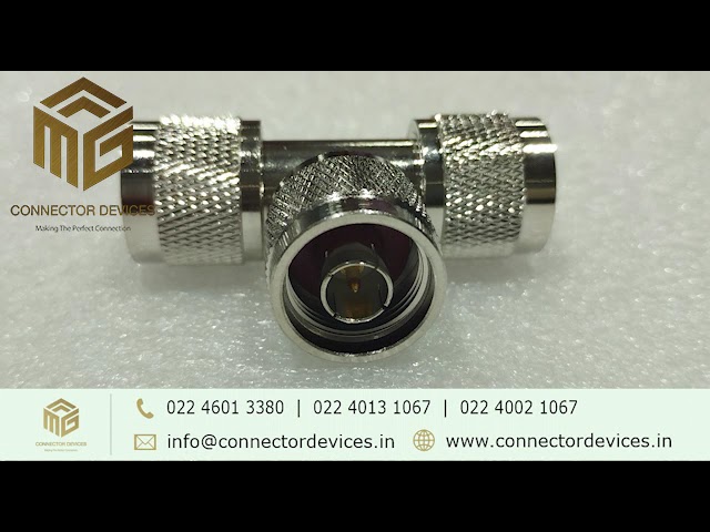 Connector - N Connector T Type 3 Male Importer from Mumbai