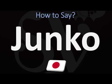 How to Pronounce Junko? (CORRECTLY)