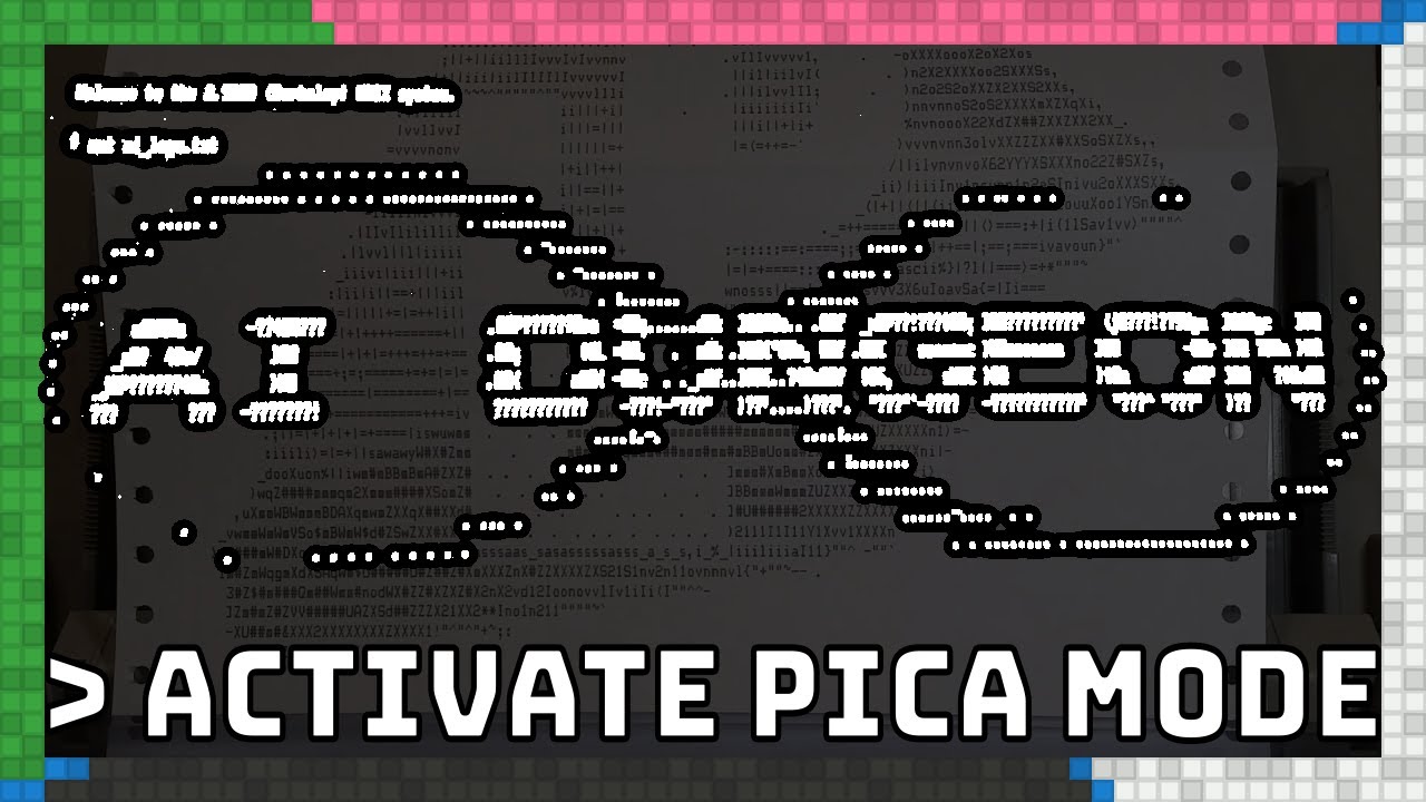 〉ACTIVATE PICA MODE — AI Dungeon 2 on a Teletypewriter with Lord Pie