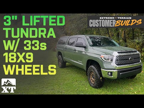 3" Lifted Tundra with Method MR305 Wheels & 25mm Offset | ExtremeTerrain Customer Builds