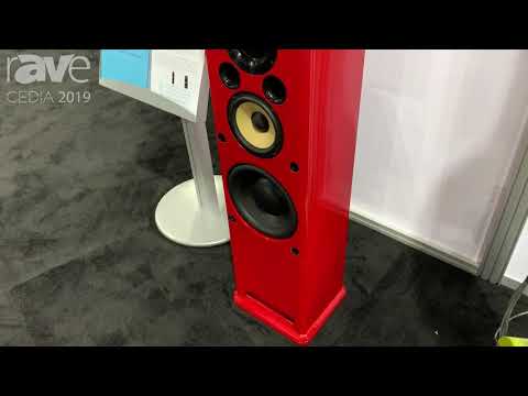 CEDIA 2019: Induction Dynamics Demos ID1 Series Floorstanding Loudspeaker
