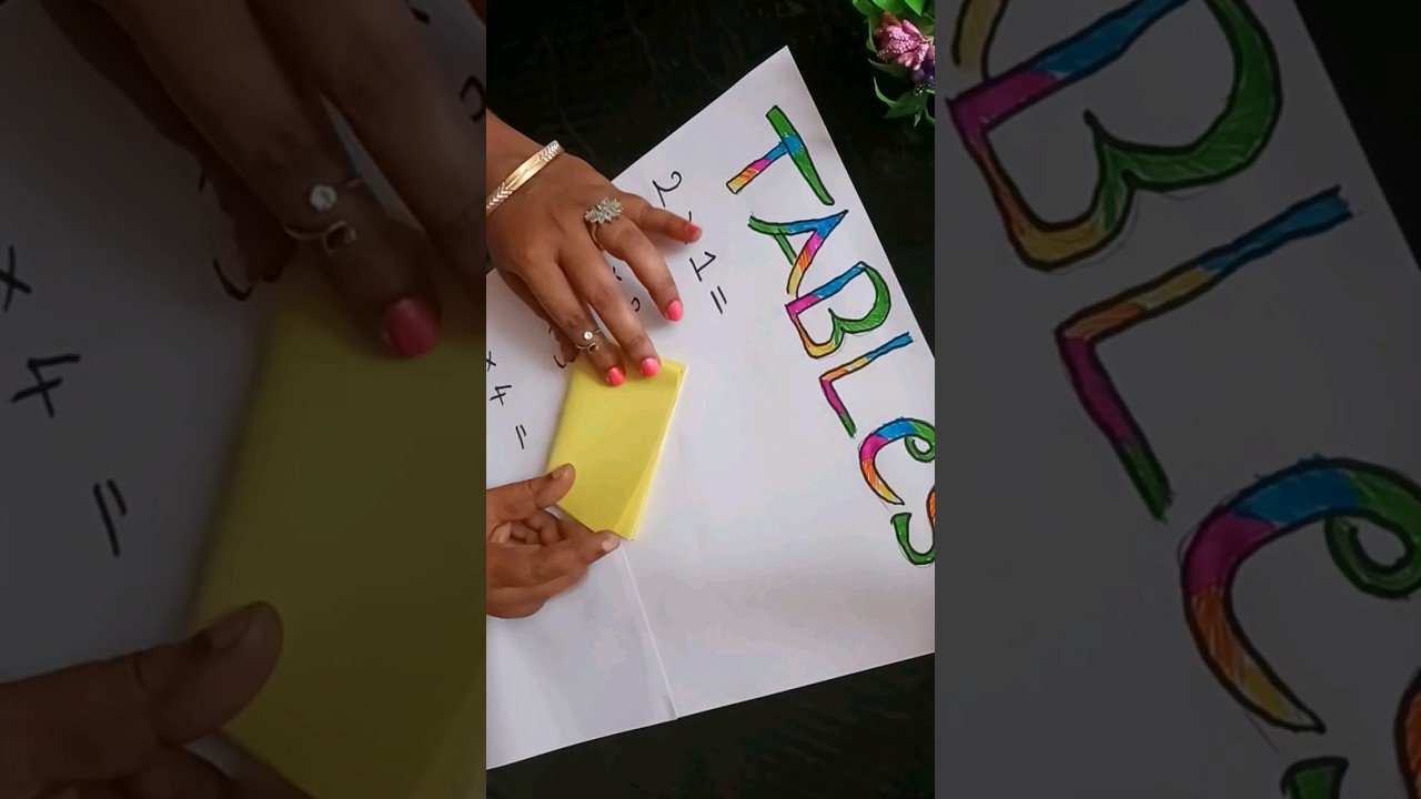 Tables TLM chart #shorts #viral #youtubeshorts #mathstlm