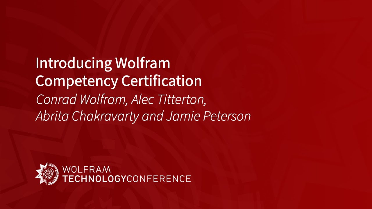 Introducing Wolfram Competency Certification