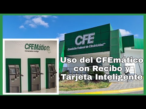 Cómo Pagar CFE En CFEmático | Con Recibo Y Tarjeta Inteligente