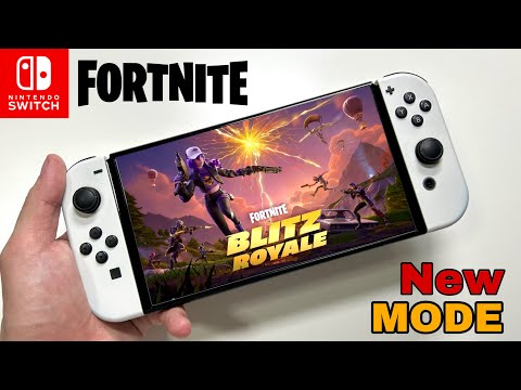 Fortnite BLITZ ROYALE on Nintendo Switch OLED EP300