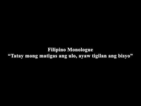 FIlipino Monologue by Jace
