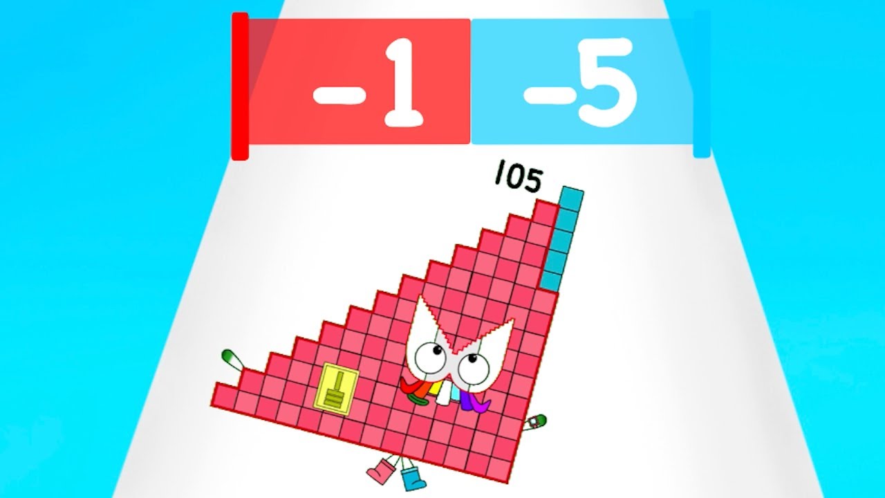 Numberblocks Run｜Stage7｜Studying math