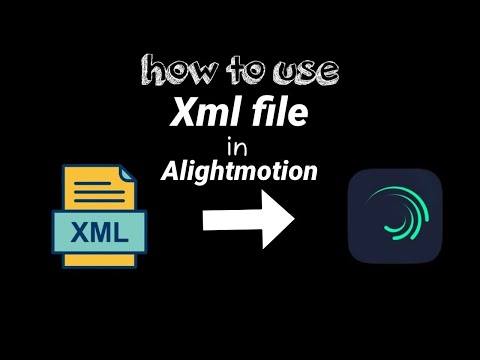 How to import or export xml in alightmotion/maikai ALIGHTMOTION-O xml ko export ba import kana nanga