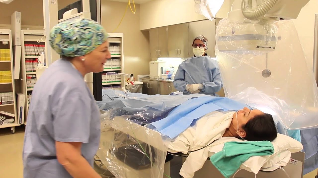 During your angiogram/angioplasty