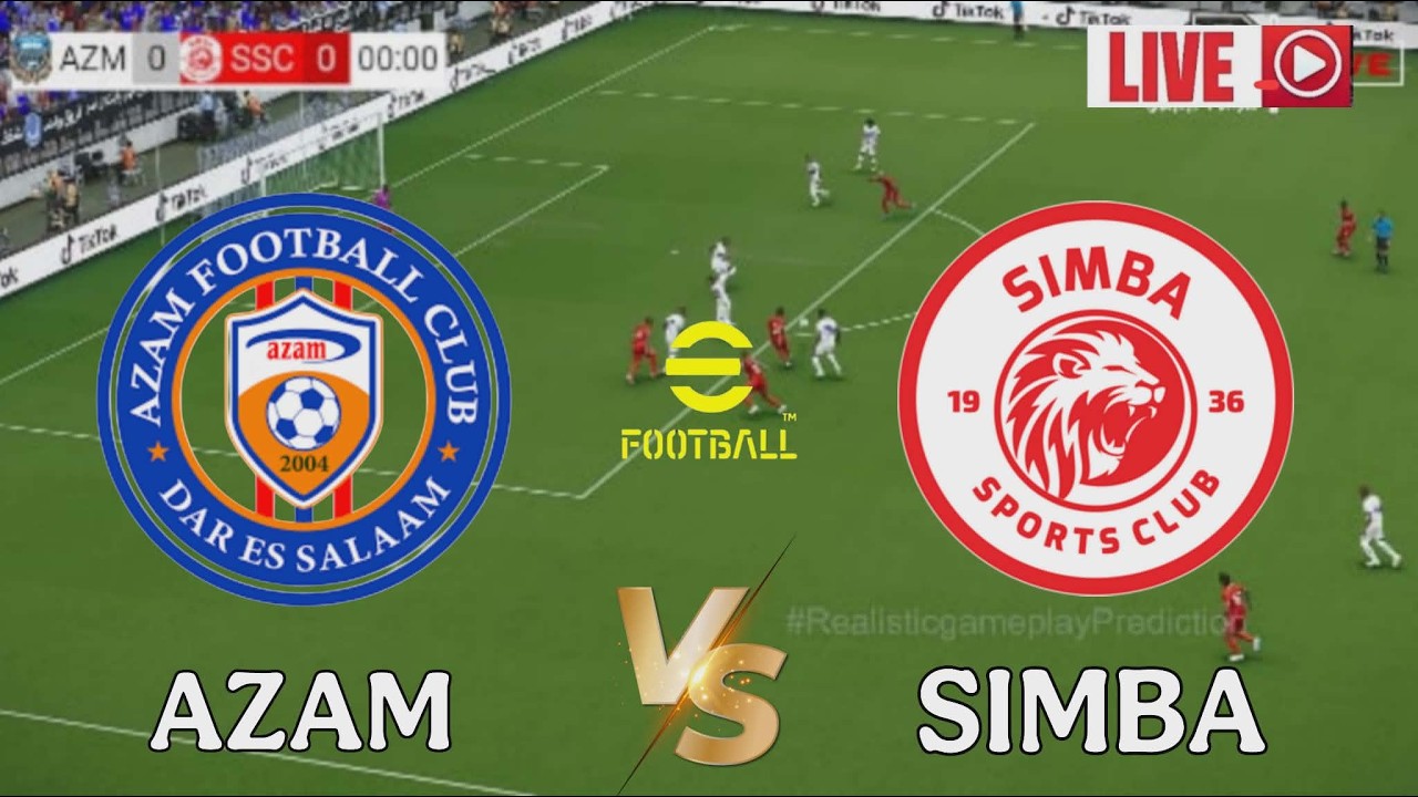 🔴LIVE Simba SC vs Azam FC | NBC Premier League 2026 | Today's match simulation