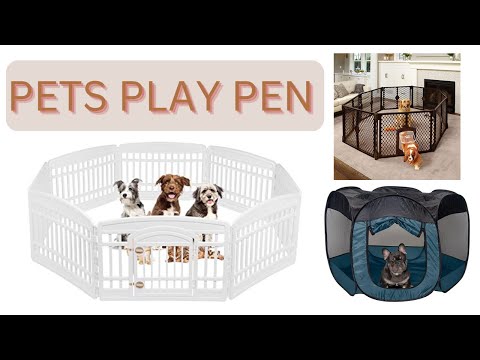 Top 5 Pet Play Pen on Amazon || Dogs Play Ground
