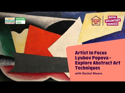 🎨Artist in Focus: Lyubov Popova - Explore Abstract Art Techniques with Rachel Moore