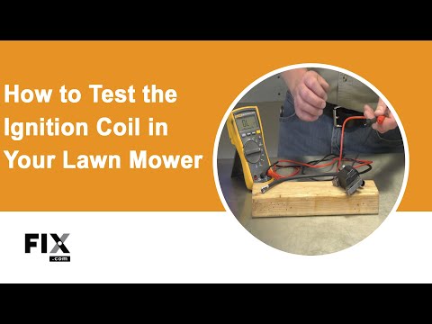 LAWN MOWER REPAIR: How to Test the Ignition Coil in Your Lawn Mower | FIX.com