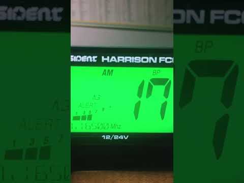 President Harrison CB AM Audio.