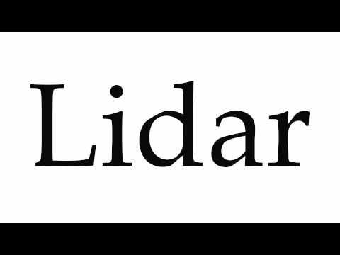 How to Pronounce Lidar