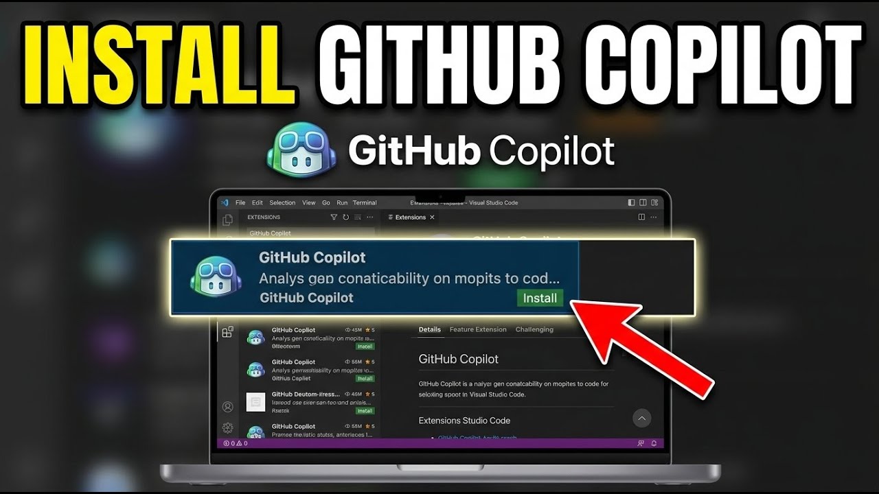 How to install GitHub Copilot in Visual Studio Code - Complete Guide
