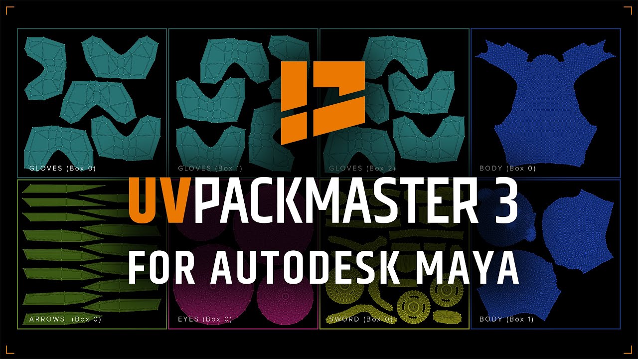 UVPackmaster 3 - GPU accelerated UV packer for Maya and Blender - Tools - Tech-Artists.Org