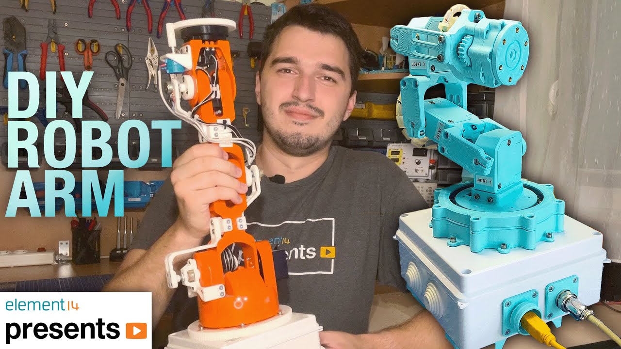 Affordable DIY Robot Arm: A Deep Dive into 3D Printing and Servo Motors ...