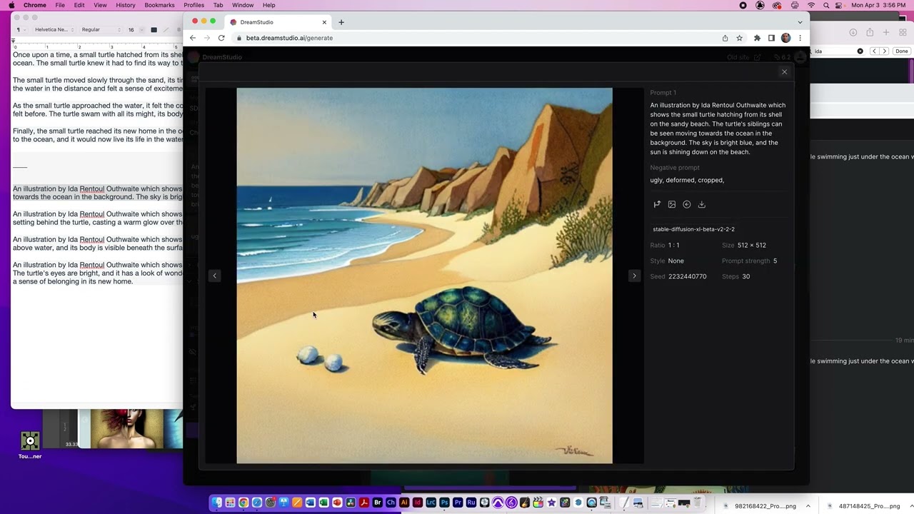 DreamStudioAI practice