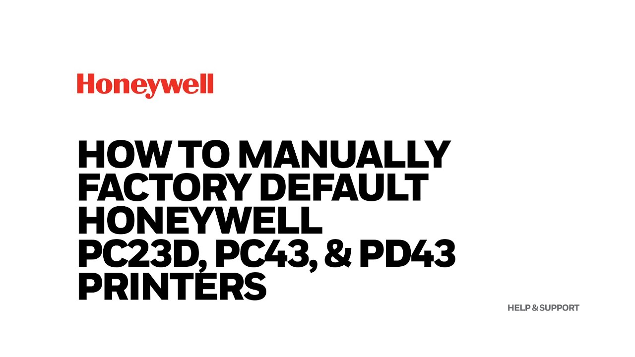 Máy in mã vạch Honeywell PD43 / PD43C - HIKI.VN