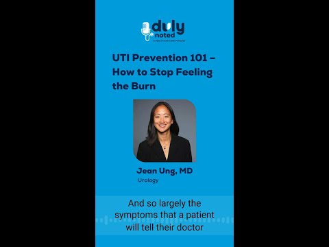 Duly Noted - UTI Prevention 101