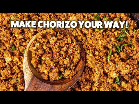 How to Make Mexican Chorizo at Home! SPICY PERFECTION!