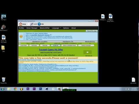 How to connect ps3 controller to pc (for Emulators)