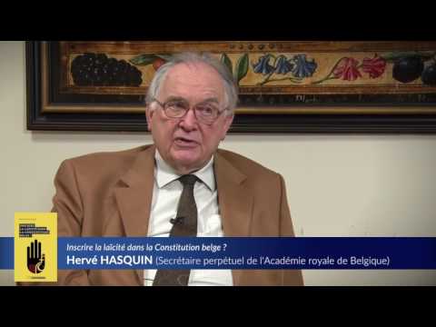 « Inscrire la laïcité dans la Constitution belge ? » (présentation)