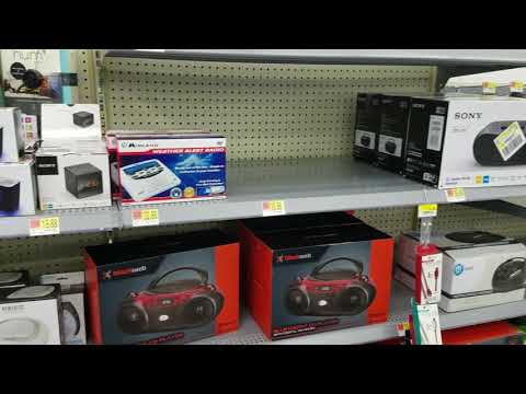 me at Walmart looking at clocks and Sound Bars