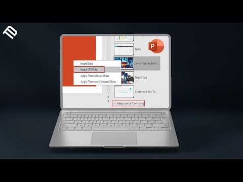 How to Merge MULTIPLE PRESENTATION Slides