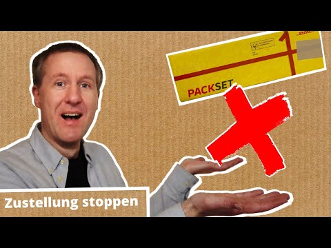 DHL-Paket stoppen durch digitale Annahmeverweigerung
