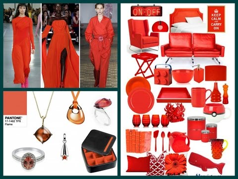 Flame Pantone - Summer Pantone Colors Trends