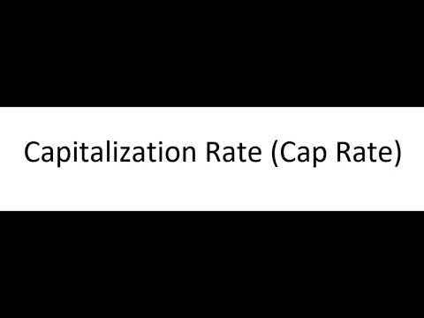 What is a Cap Rate?