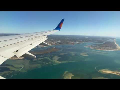Jet2 flight from Newcastle to Faro Portugal Tuesday 11th April 2023..
