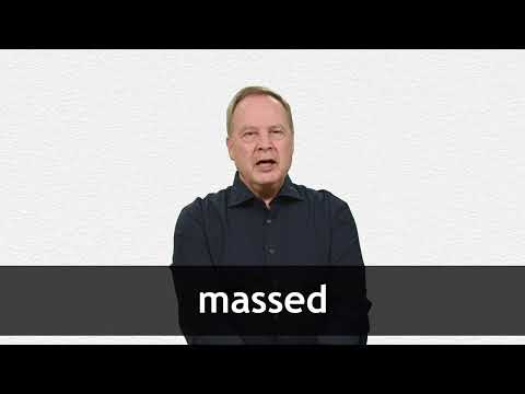 MASSED definition and meaning | Collins English Dictionary
