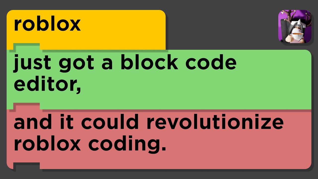 this plugin could REVOLUTIONIZE roblox coding... (EventBlocks Demo)