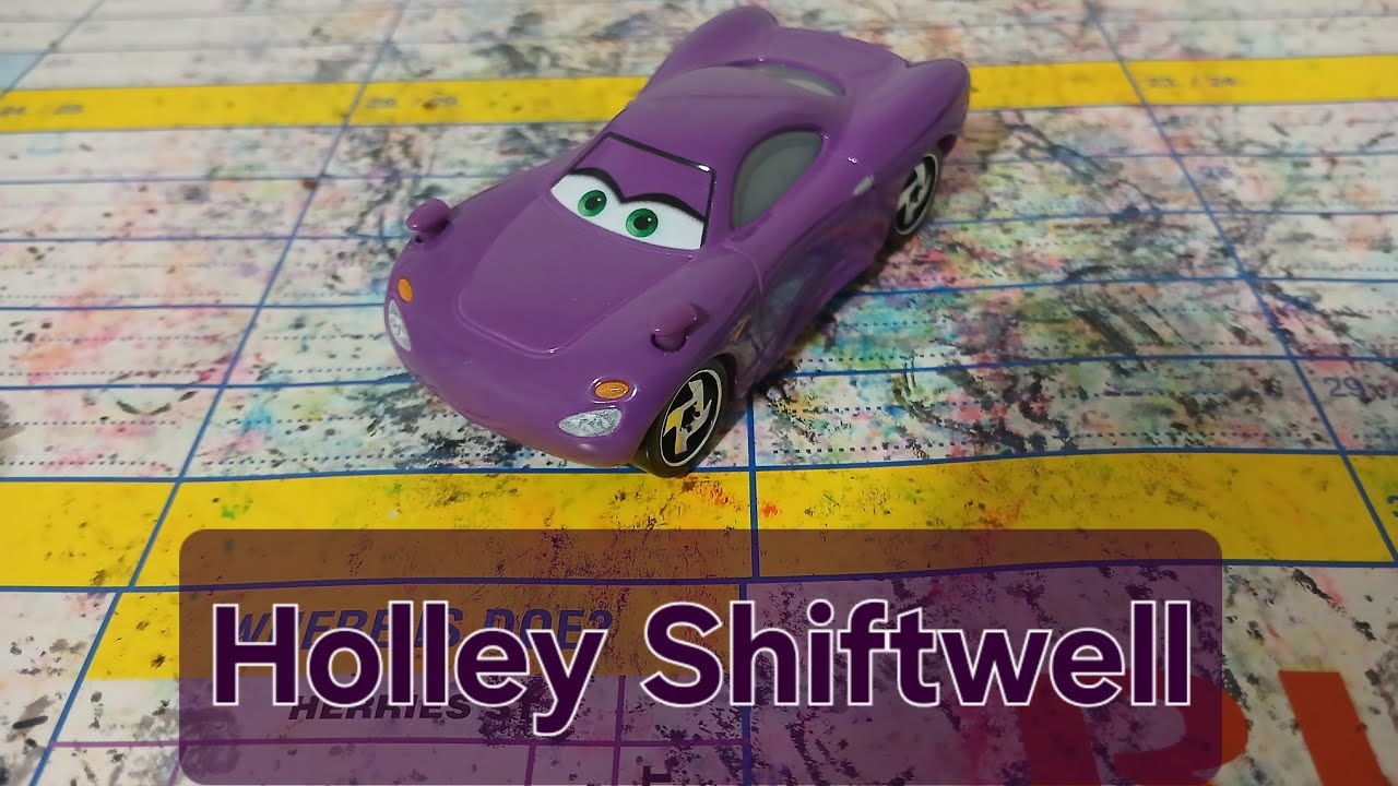 Mattel Disney Pixar Cars 2 Holley Shiftwell (2023 varient) die-cast review video