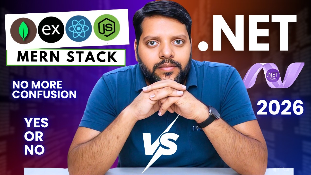MERN vs .NET in 2026 🔥 Which Will ACTUALLY Get You Hired Faster? (Brutal Truth)