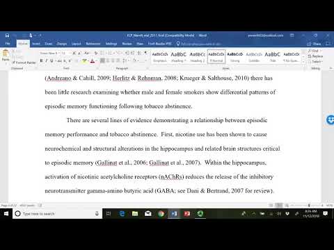 APA Style: Introduction Section