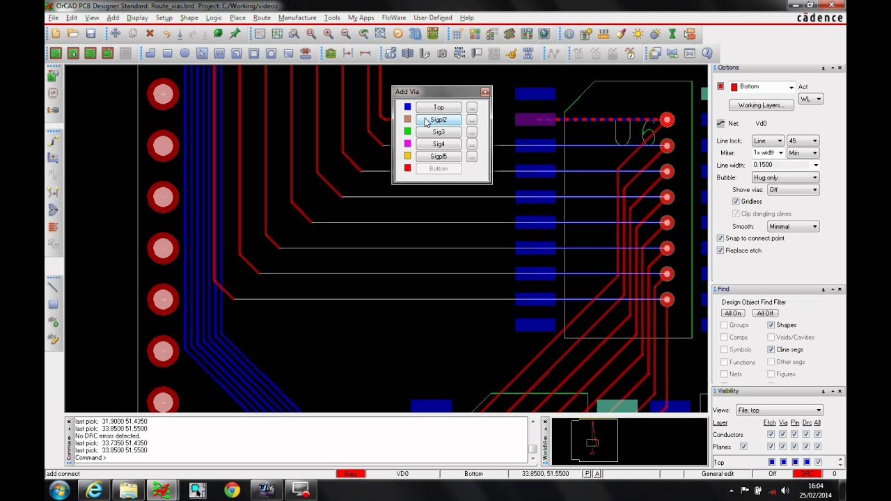 Tutorial OrCAD Allegro Blind Buried Vias