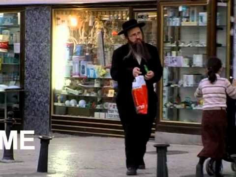 A rare glimpse into the ultra orthodox neighborhood, "Mea Shearim" in Jerusalem