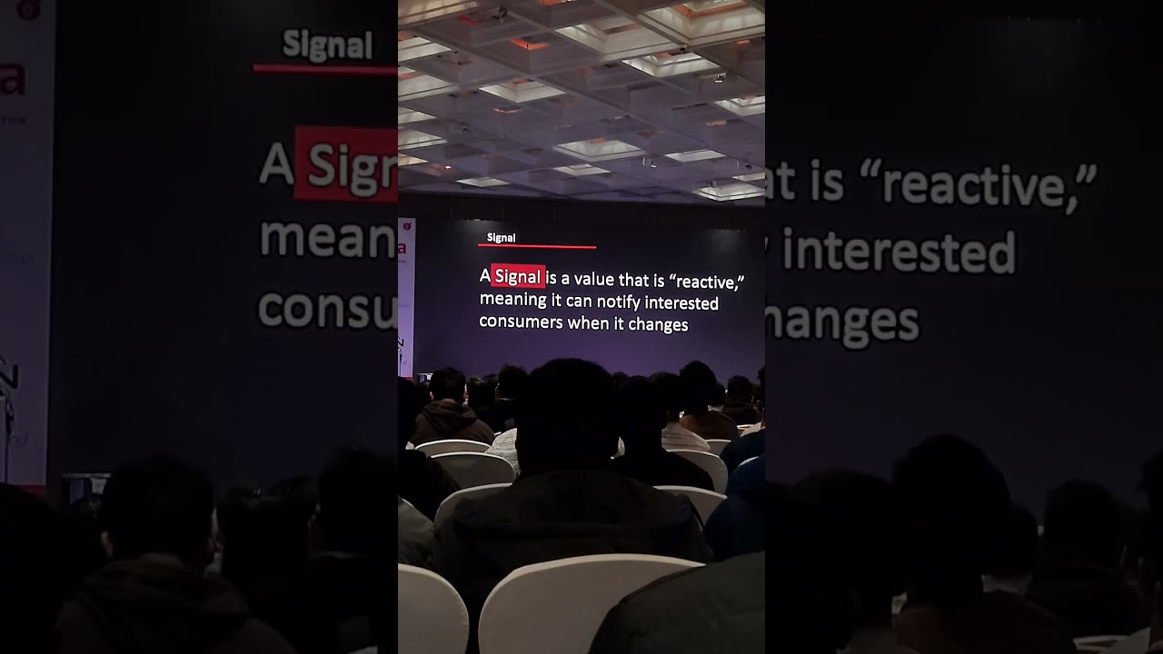 Angular Signals by Dhananjay Kumar | ng-India 2024 #ngIndia #ngIndia24 #angular17