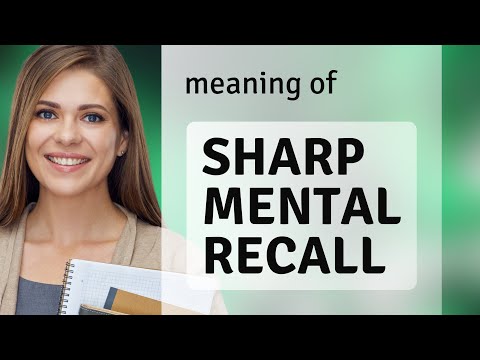Unlocking the Power of Sharp Mental Recall